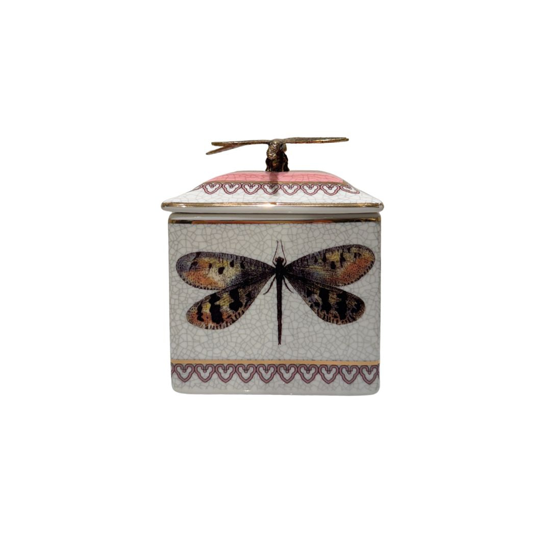 Dragonfly Trinket Box | Pink – Rose St Trading Co