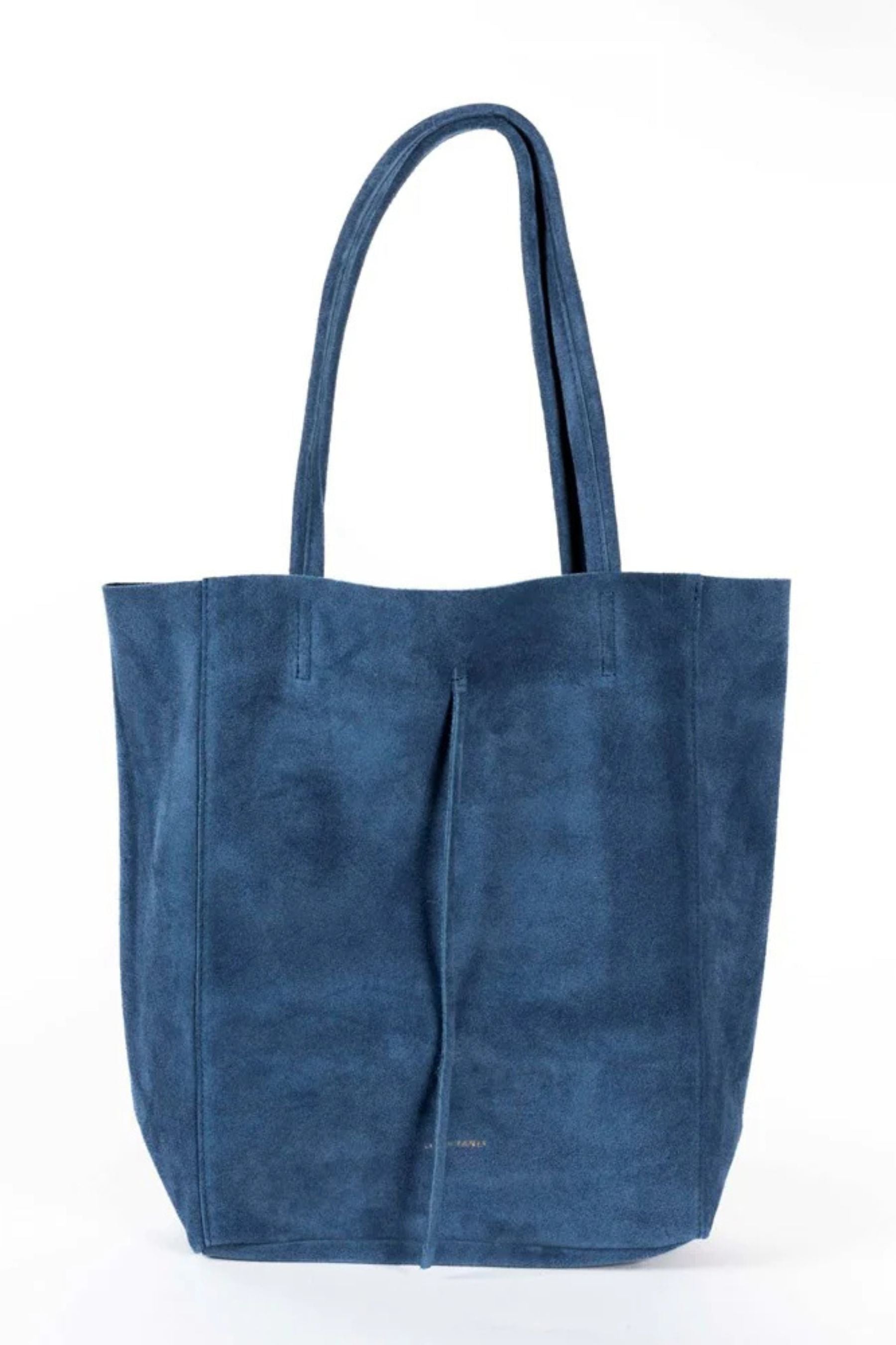 Large Tote Bag | Suede Blue Jean | Maison Fanli – Rose St Trading Co
