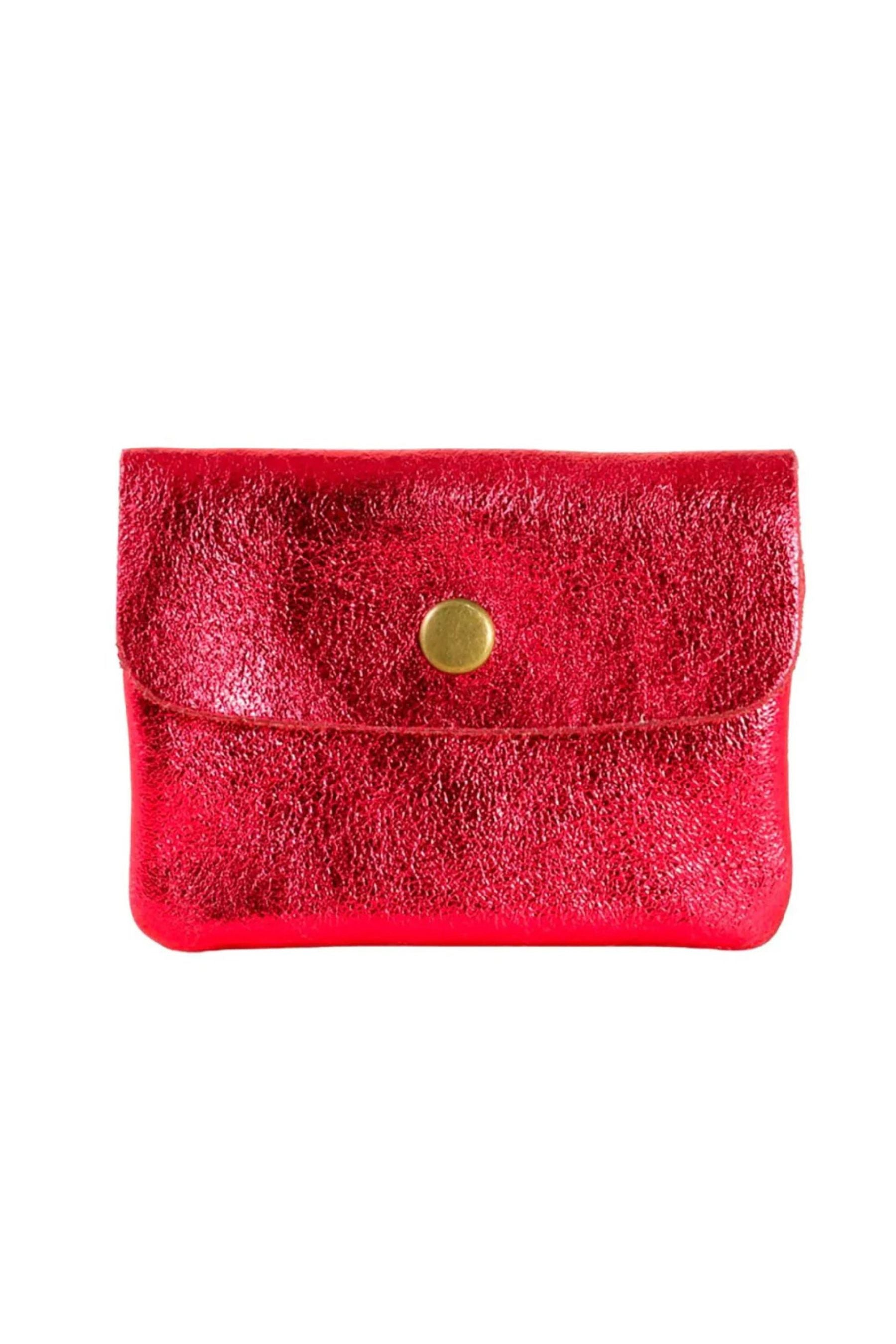 Coin Purse | Metallic Cherry | Maison Fanli – Rose St Trading Co
