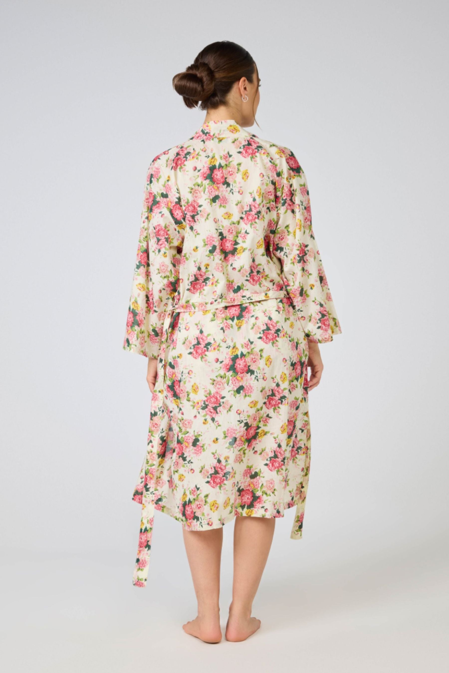 Dressing Gown/Robe | Roses | Arabella – Rose St Trading Co
