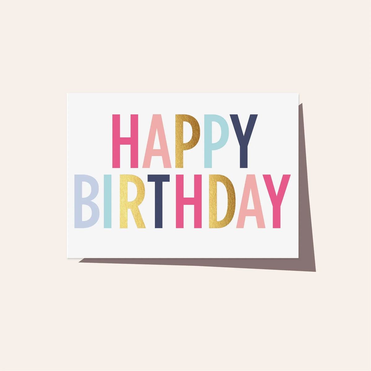 Happy Birthday Bright Card | Elm Paper – Rose St Trading Co