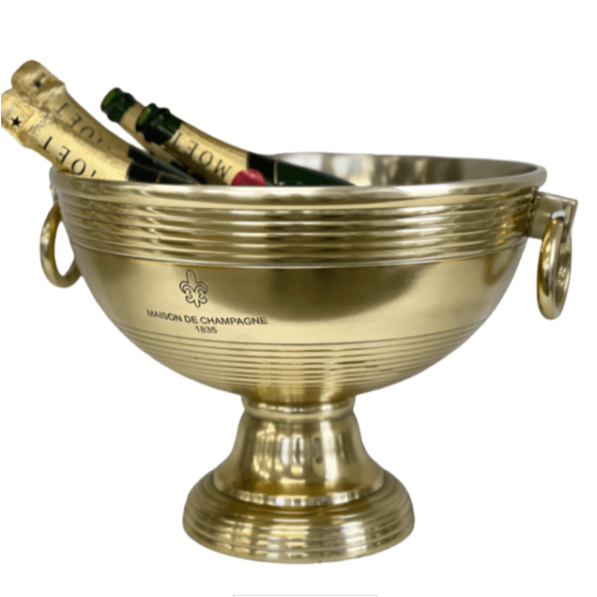 Shop Round Champagne Bucket | Gold by RSTC – Rose St Trading Co