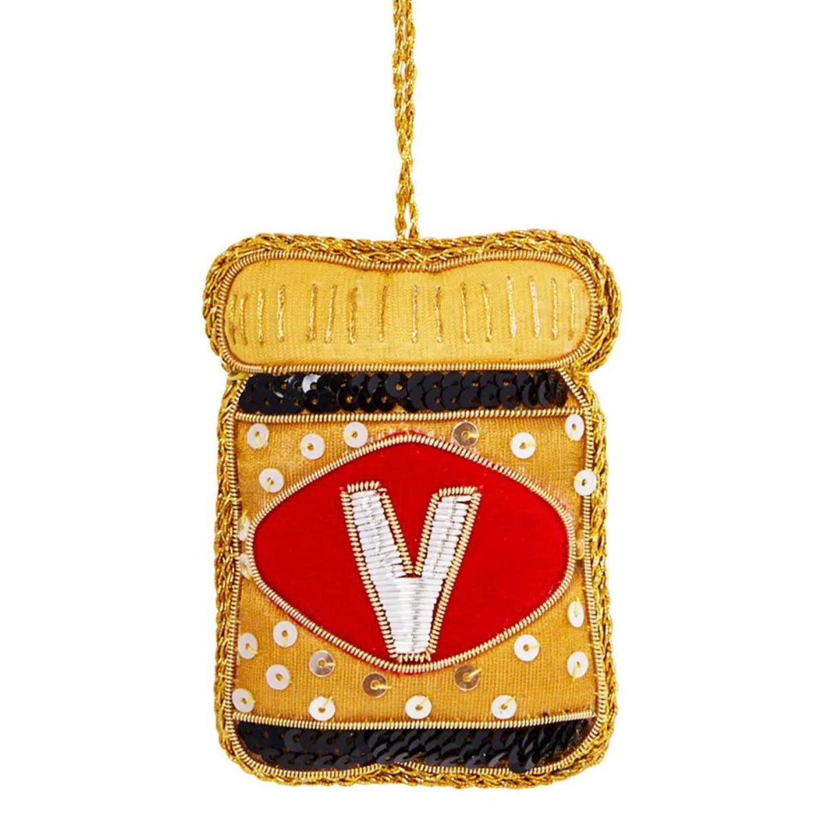 Vegemite Sequin Tree Decoration | RSTC – Rose St Trading Co